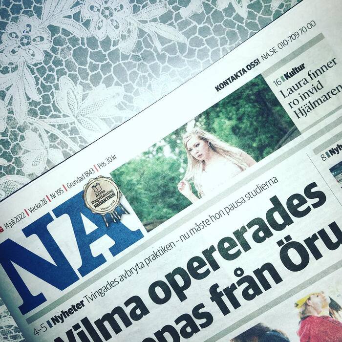 Nytt reportage i Nerikes Allehanda! :: Lauramarken